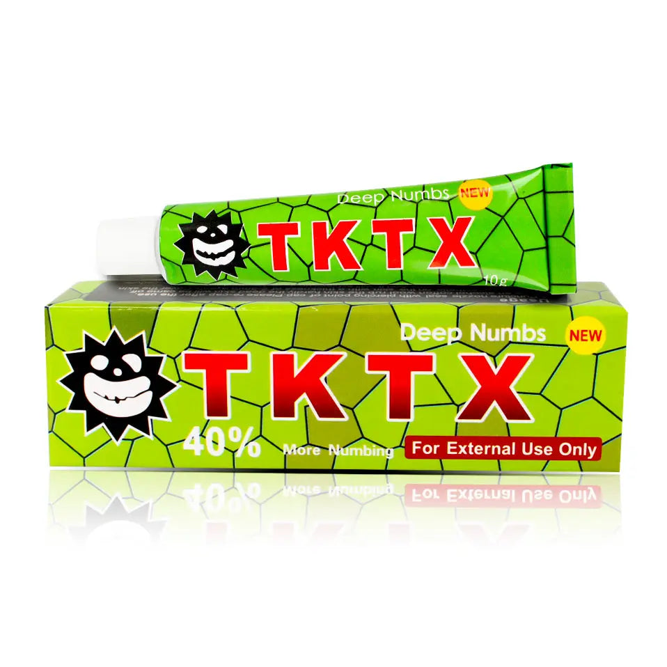 The Best TKTX Green Numbing Cream Tattoo Body Anesthetic Fast Numb ...